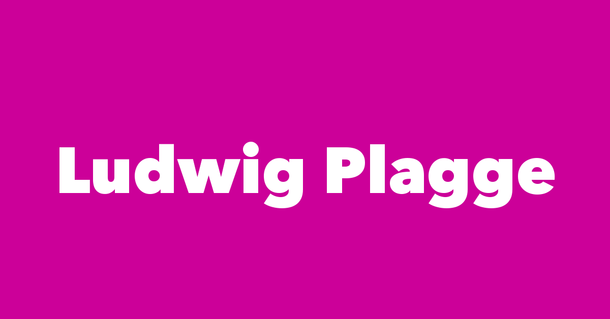 Ludwig Plagge - Spouse, Children, Birthday & More