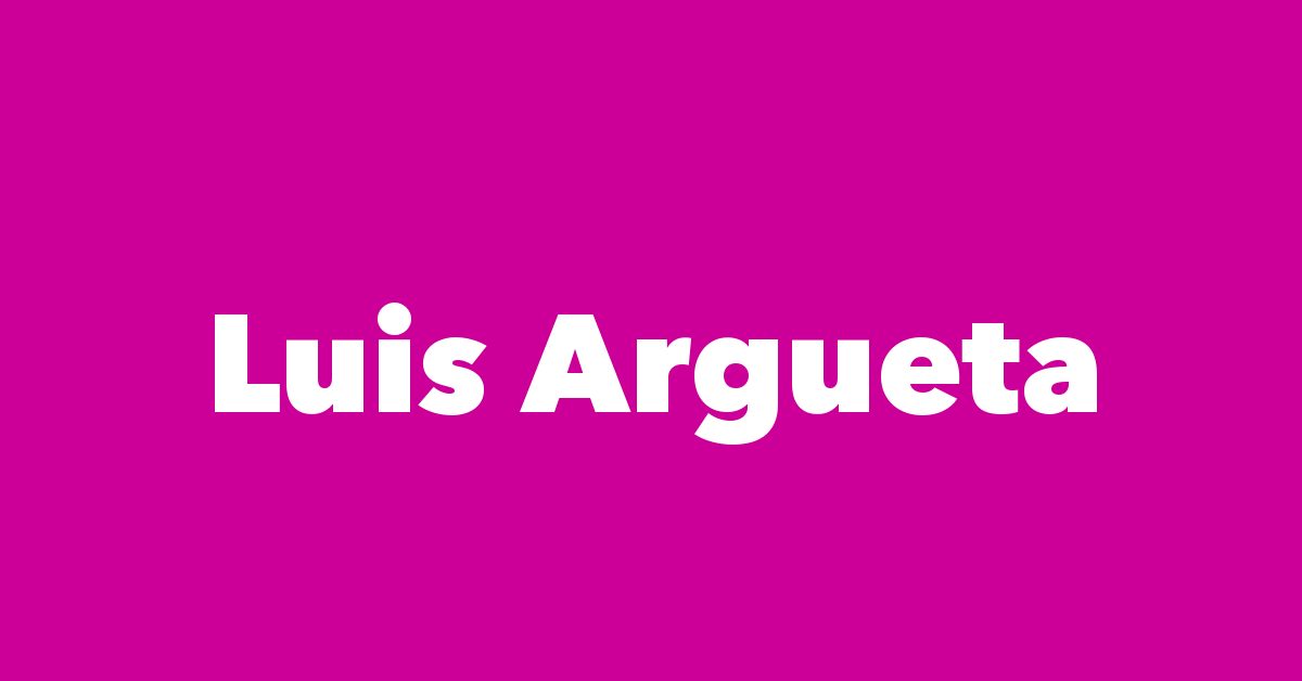 Luis Argueta - Spouse, Children, Birthday & More
