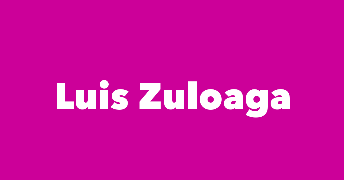 Luis Zuloaga - Spouse, Children, Birthday & More
