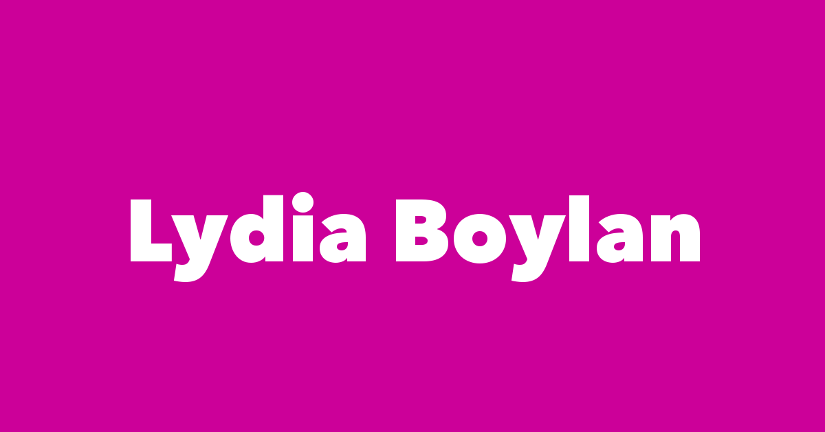 Lydia Boylan - Spouse, Children, Birthday & More