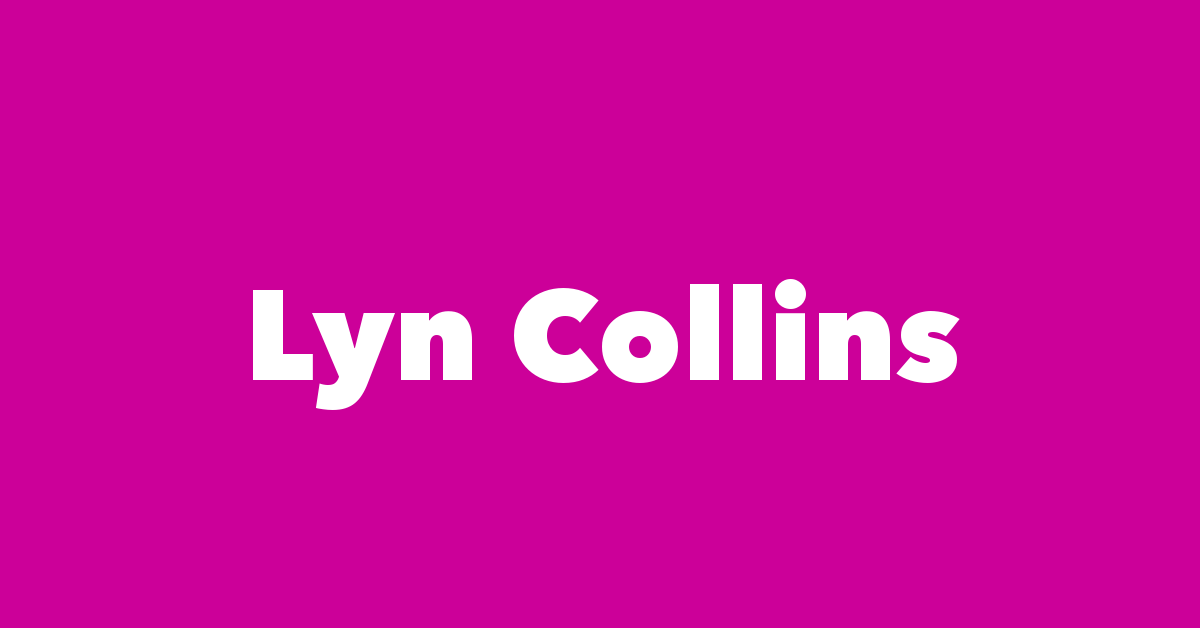 Lyn Collins - Spouse, Children, Birthday & More
