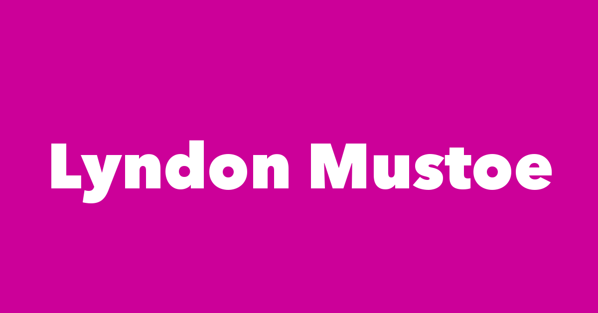 Lyndon Mustoe - Spouse, Children, Birthday & More
