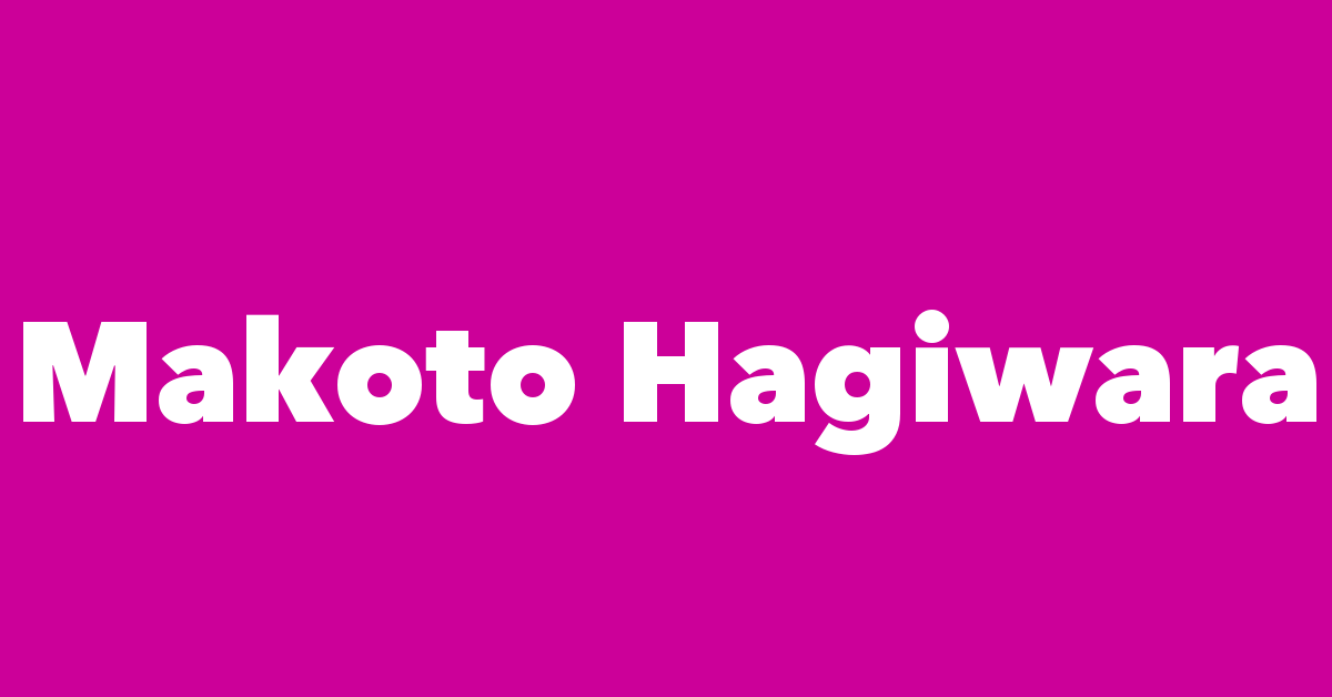 Makoto Hagiwara - Spouse, Children, Birthday & More