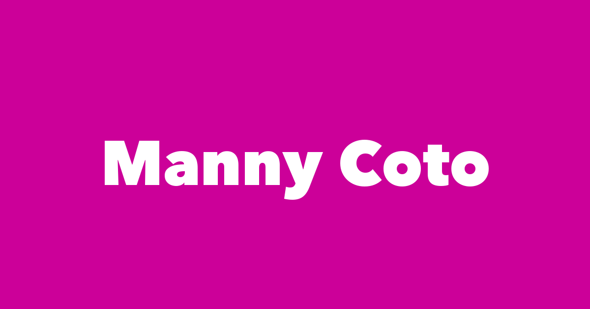 Manny Coto - Spouse, Children, Birthday & More