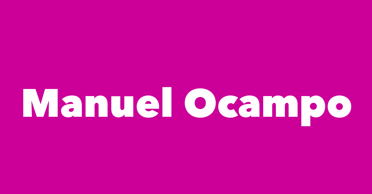 Manuel Ocampo - Spouse, Children, Birthday & More