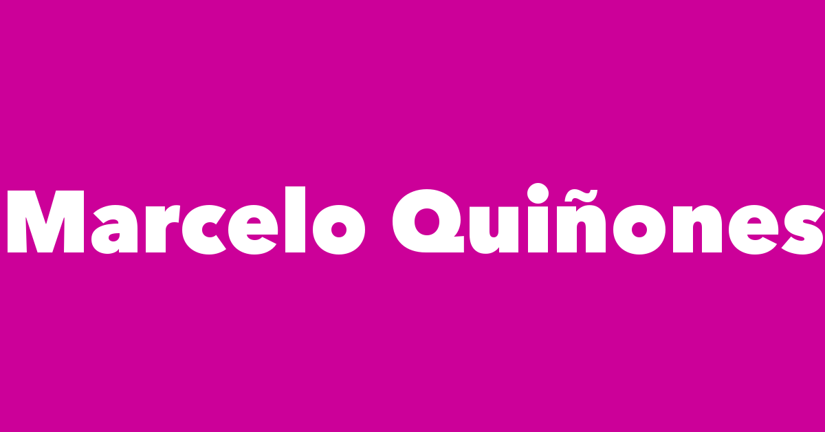 Marcelo Quiñones - Spouse, Children, Birthday & More