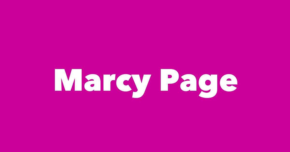 Marcy Page - Spouse, Children, Birthday & More
