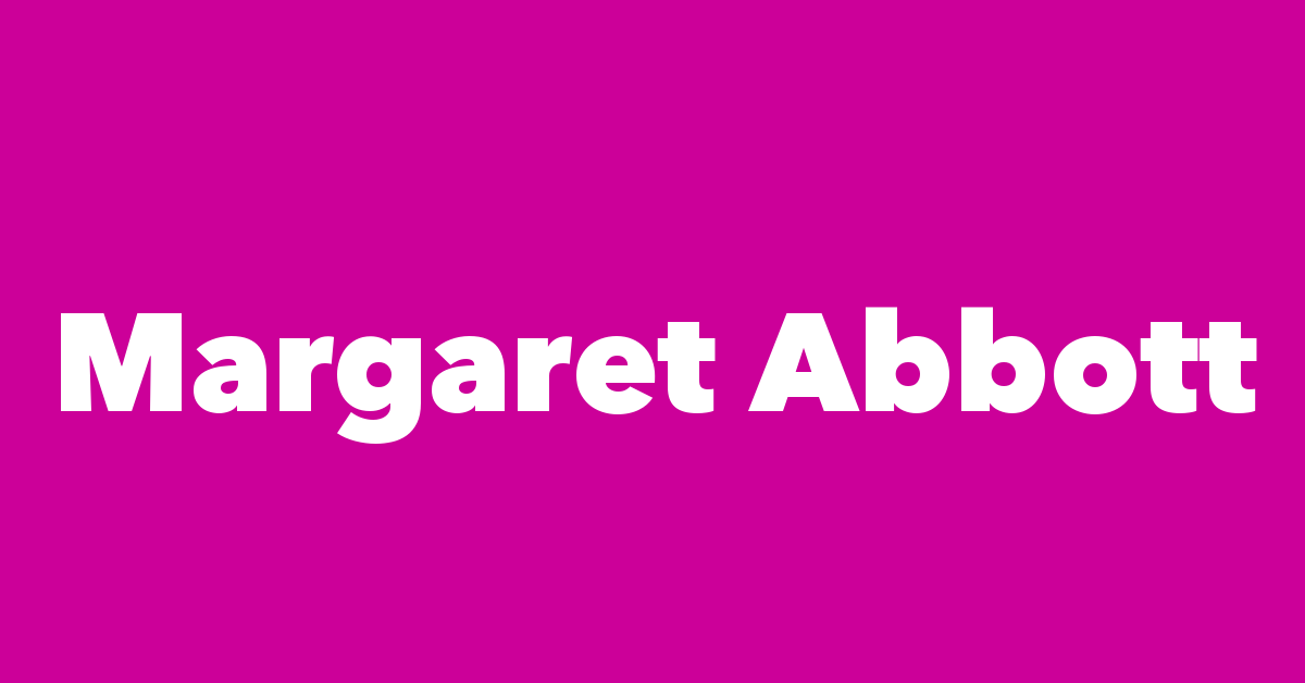 Margaret Abbott - Spouse, Children, Birthday & More