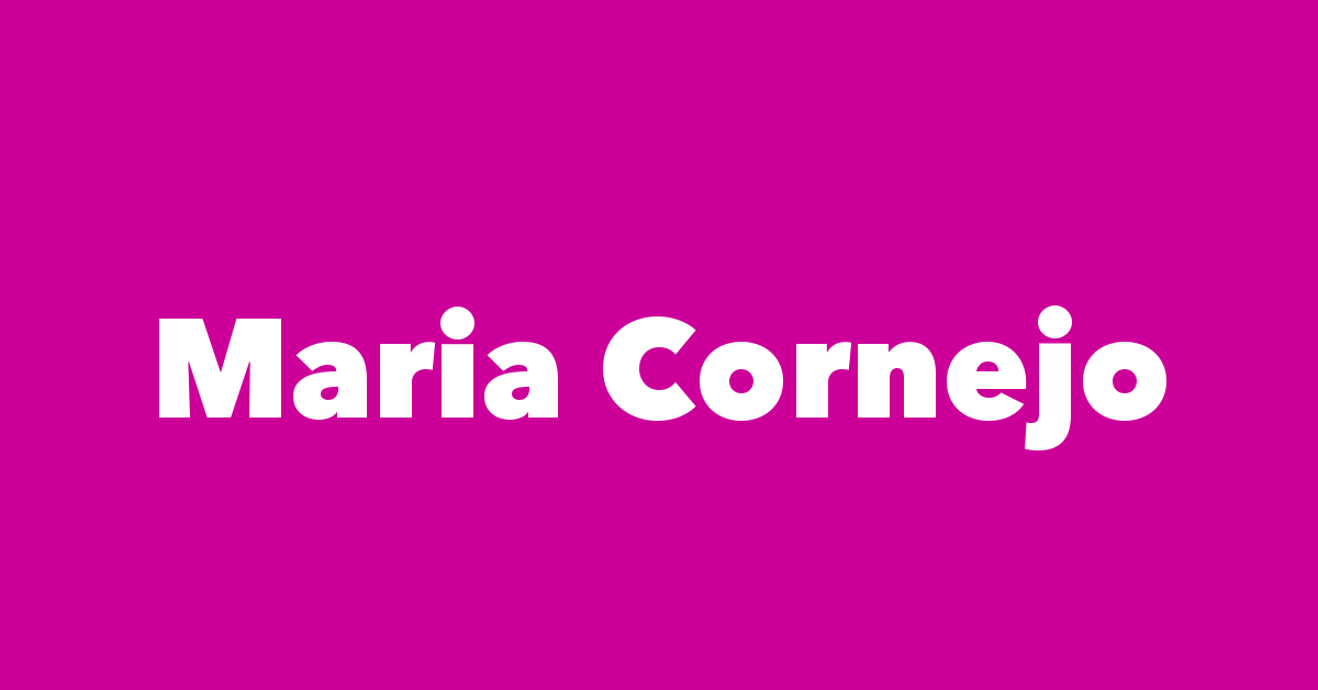 Maria Cornejo - Spouse, Children, Birthday & More