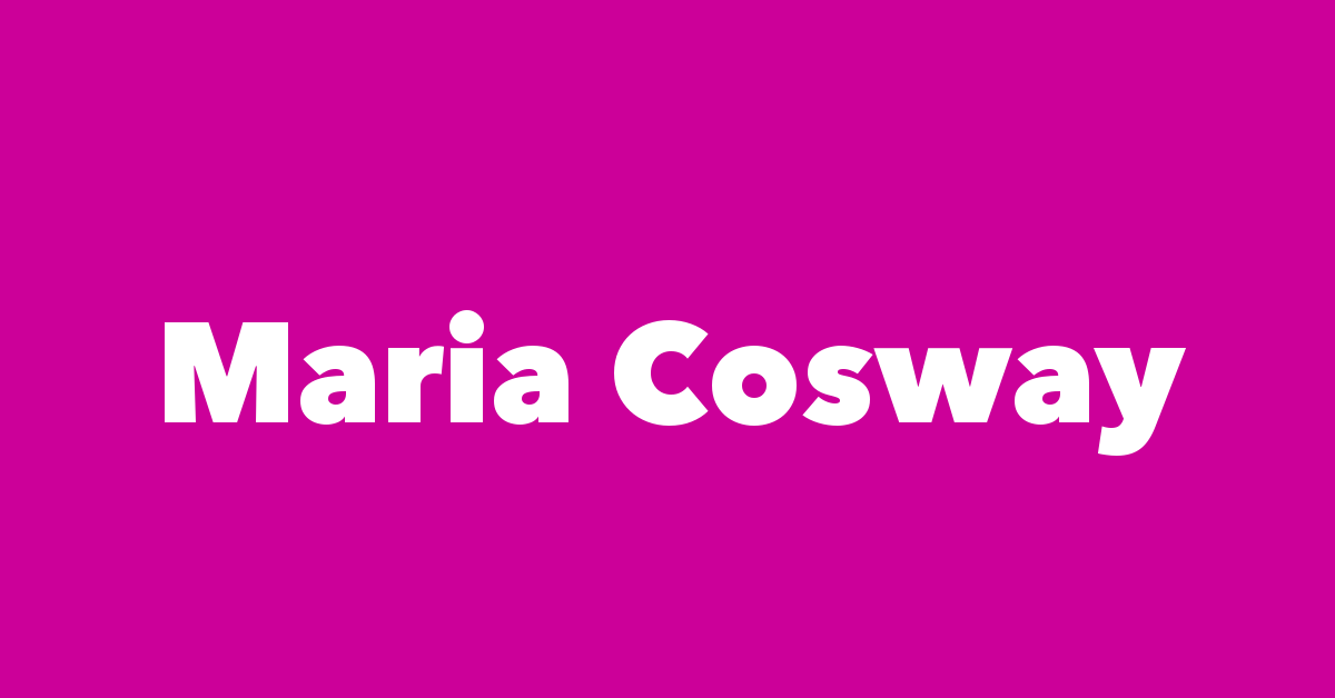 Maria Cosway - Spouse, Children, Birthday & More