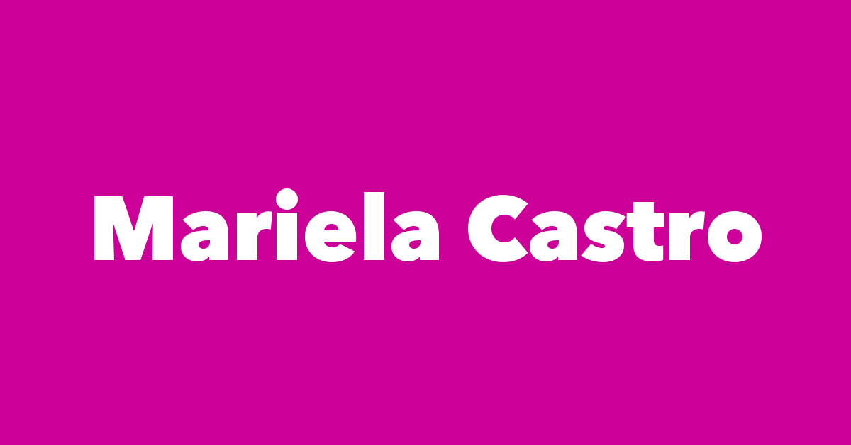 Mariela Castro - Spouse, Children, Birthday & More