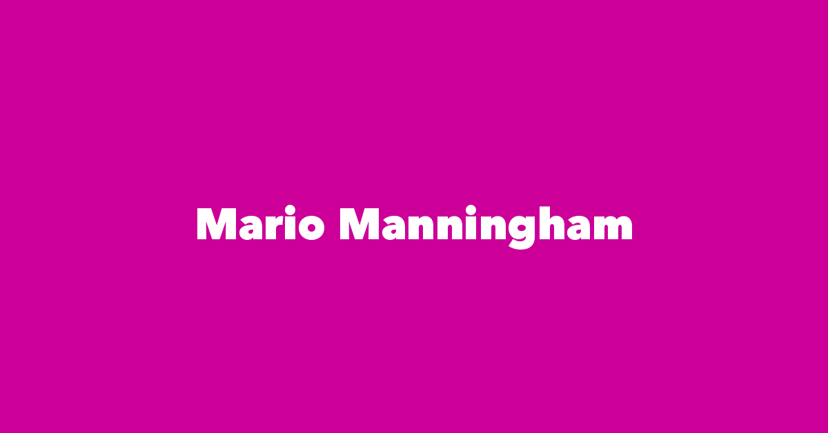 Mario Manningham - Spouse, Children, Birthday & More