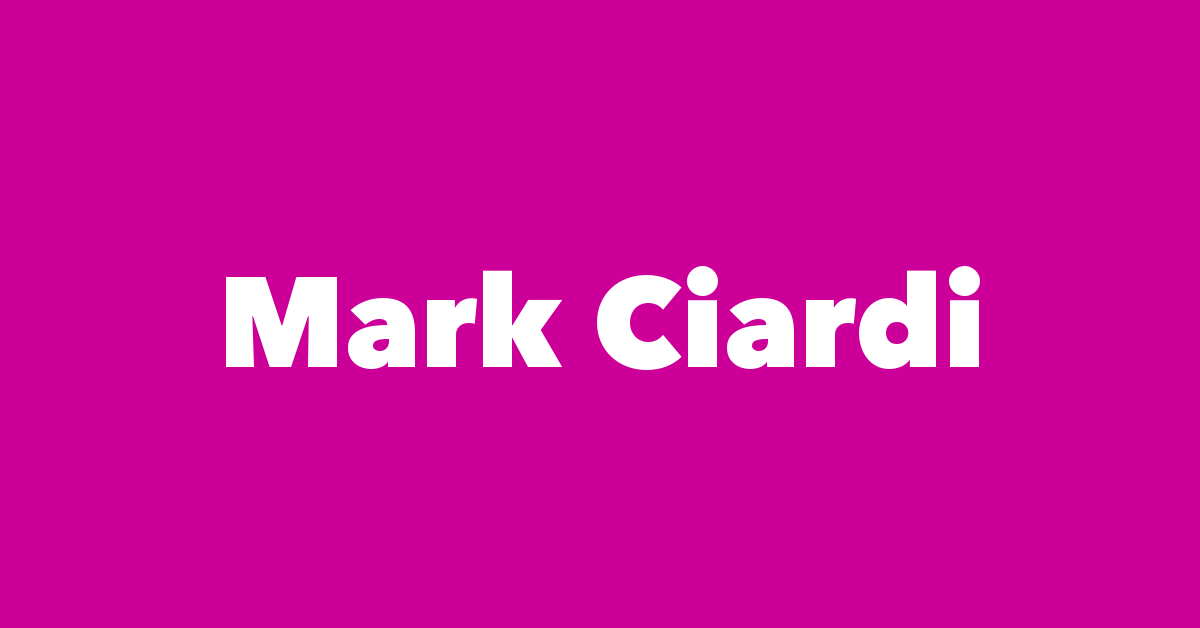 Mark Ciardi - Spouse, Children, Birthday & More