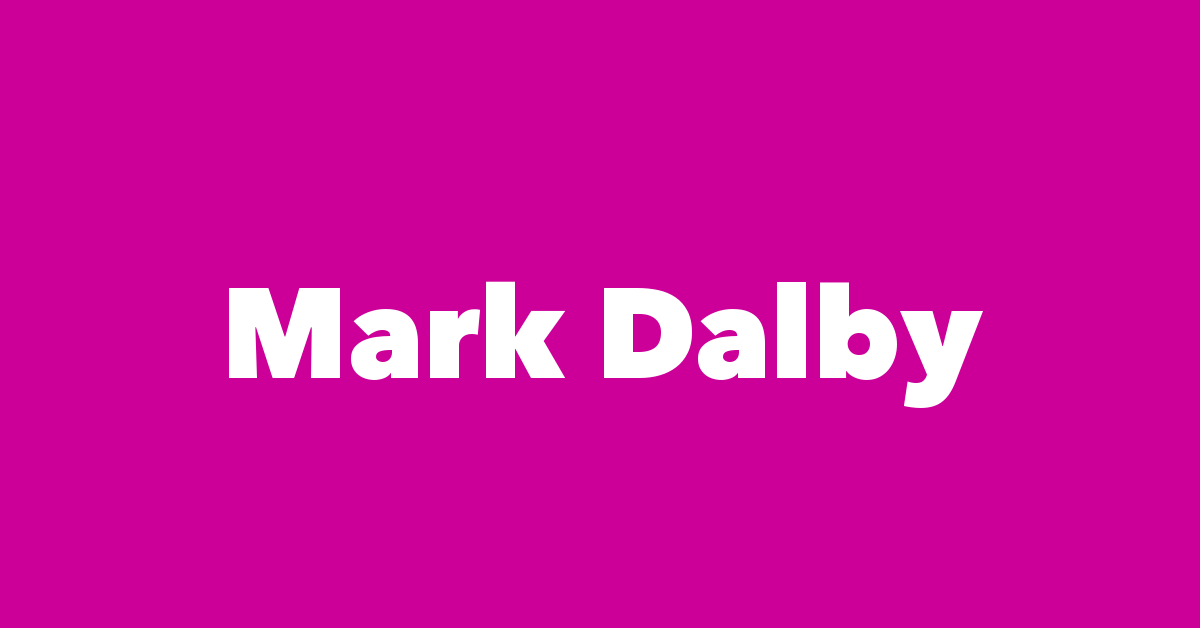Mark Dalby - Spouse, Children, Birthday & More