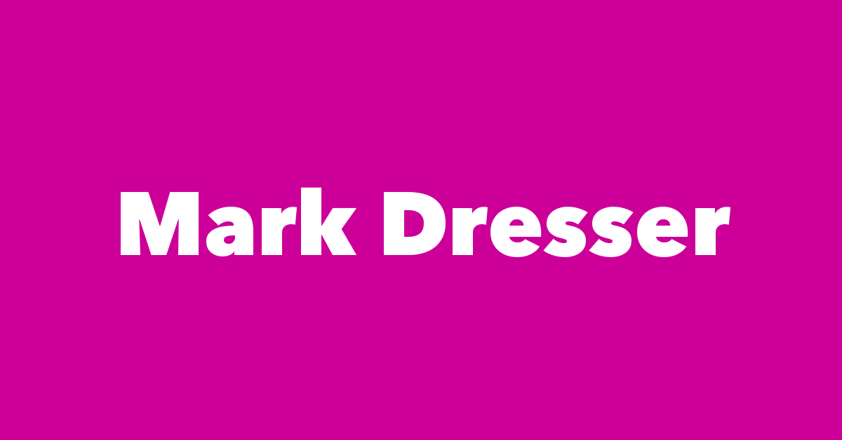 Mark Dresser - Spouse, Children, Birthday & More