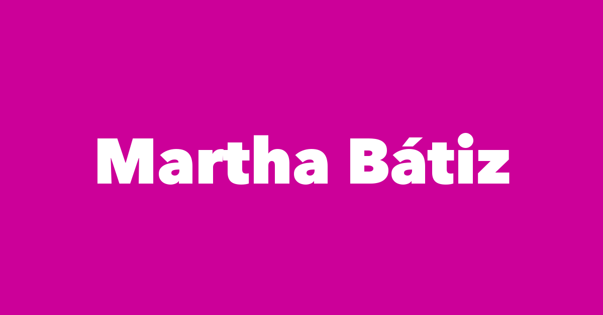 Martha Bátiz - Spouse, Children, Birthday & More