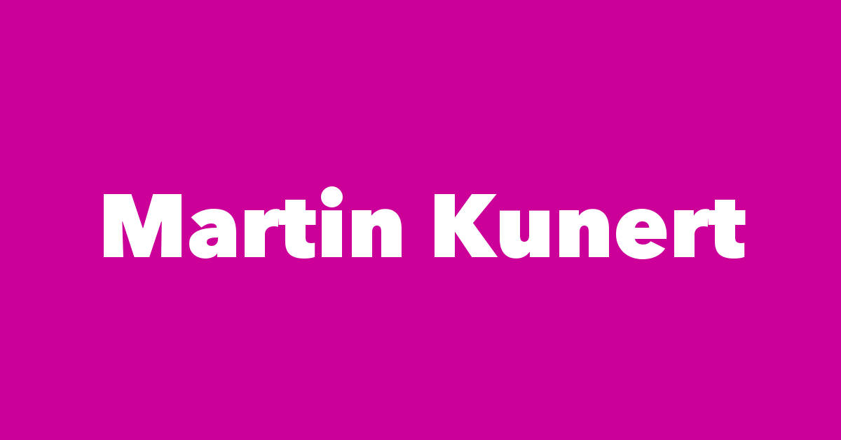 Martin Kunert - Spouse, Children, Birthday & More