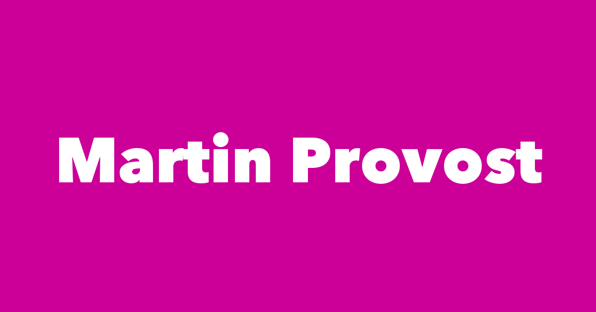 Martin Provost - Spouse, Children, Birthday & More