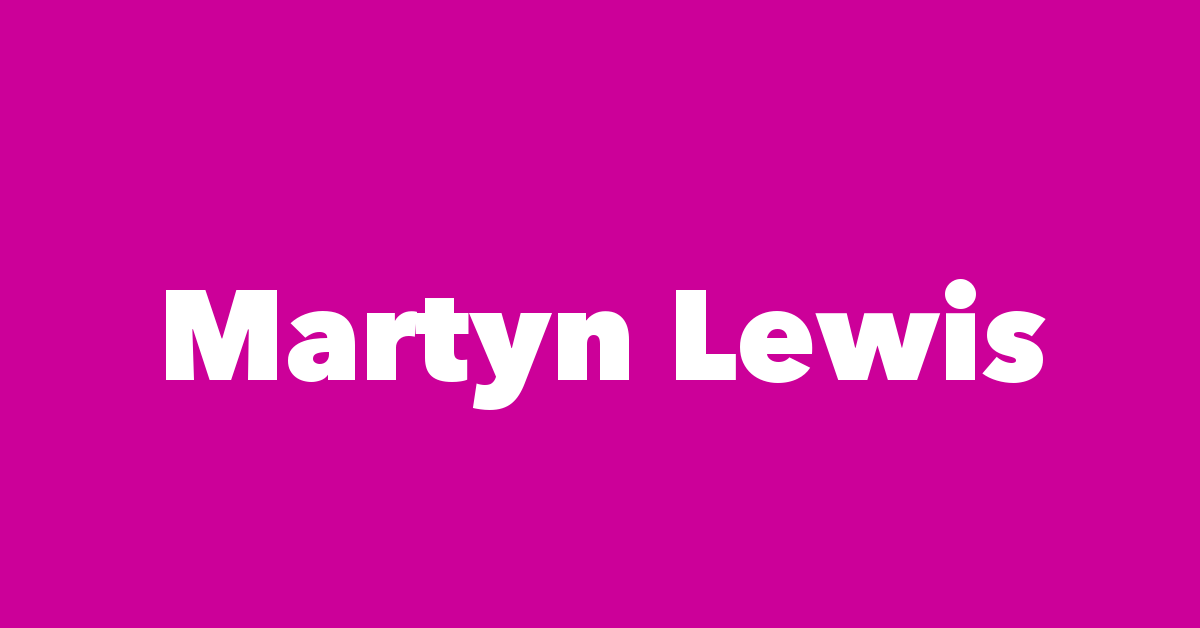 Martyn Lewis - Spouse, Children, Birthday & More