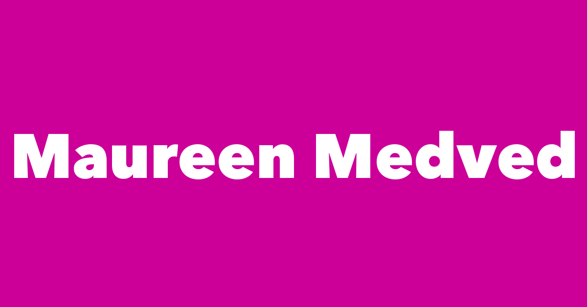 Maureen Medved - Spouse, Children, Birthday & More