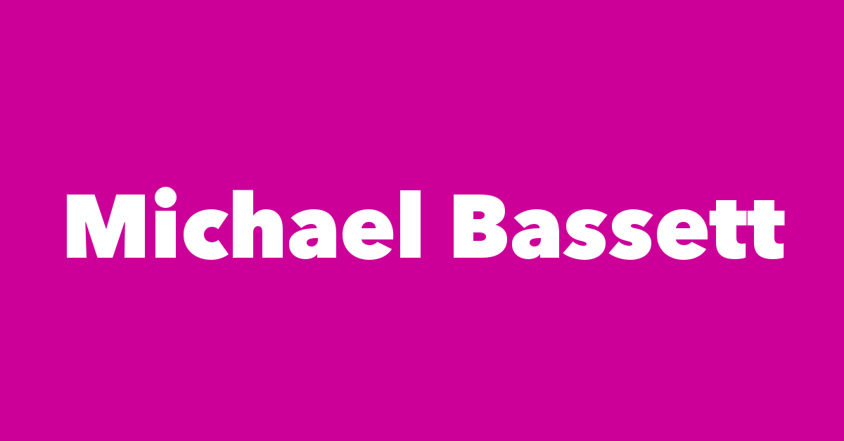 Michael Bassett - Spouse, Children, Birthday & More