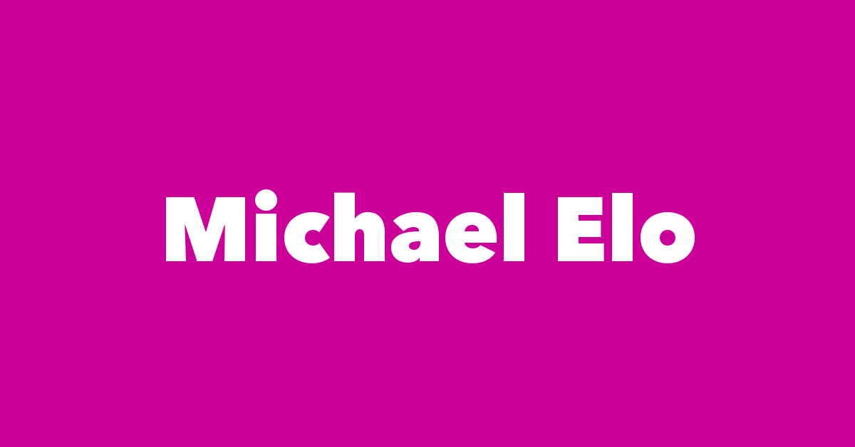 Michael Elo - Spouse, Children, Birthday & More