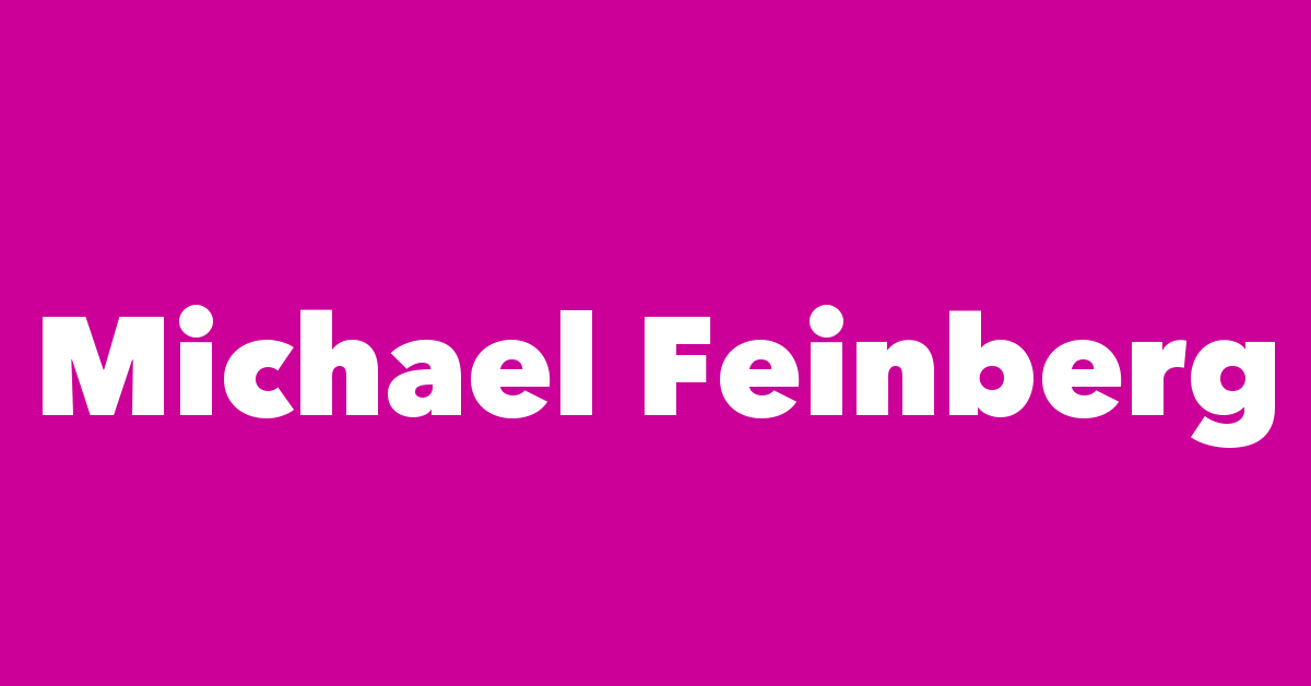 Michael Feinberg - Spouse, Children, Birthday & More