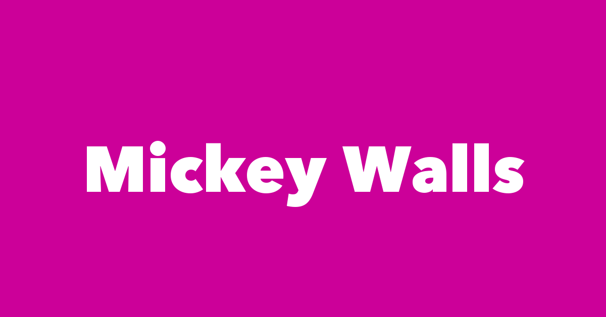 Mickey Walls - Spouse, Children, Birthday & More