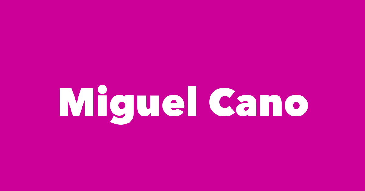 Miguel Cano - Spouse, Children, Birthday & More