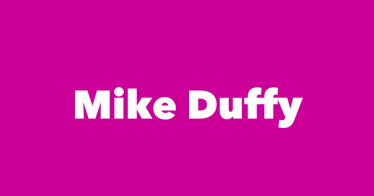 Mike Duffy - Spouse, Children, Birthday & More