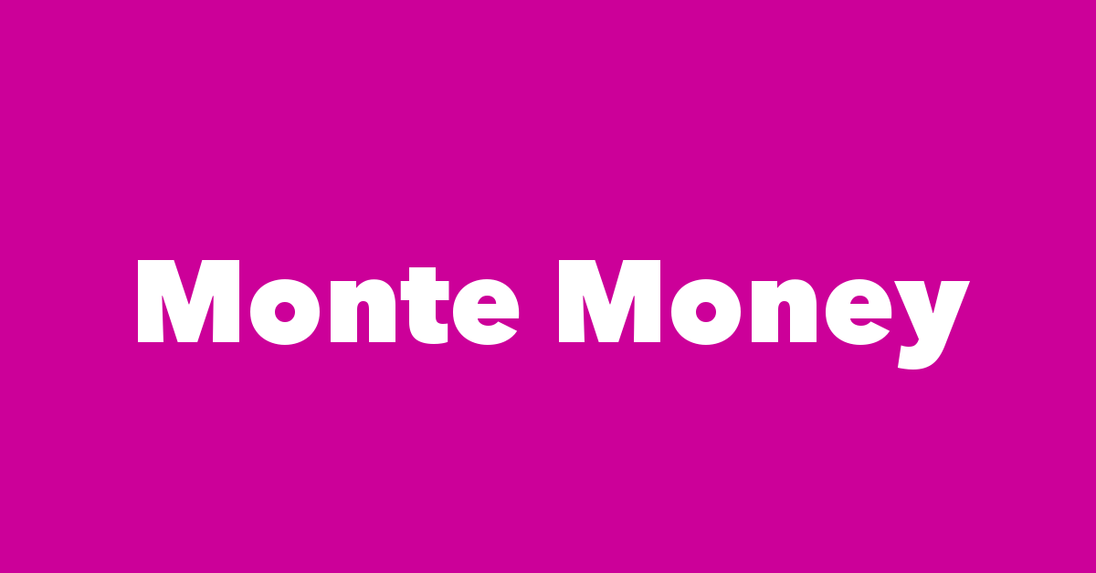 Monte Money - Spouse, Children, Birthday & More