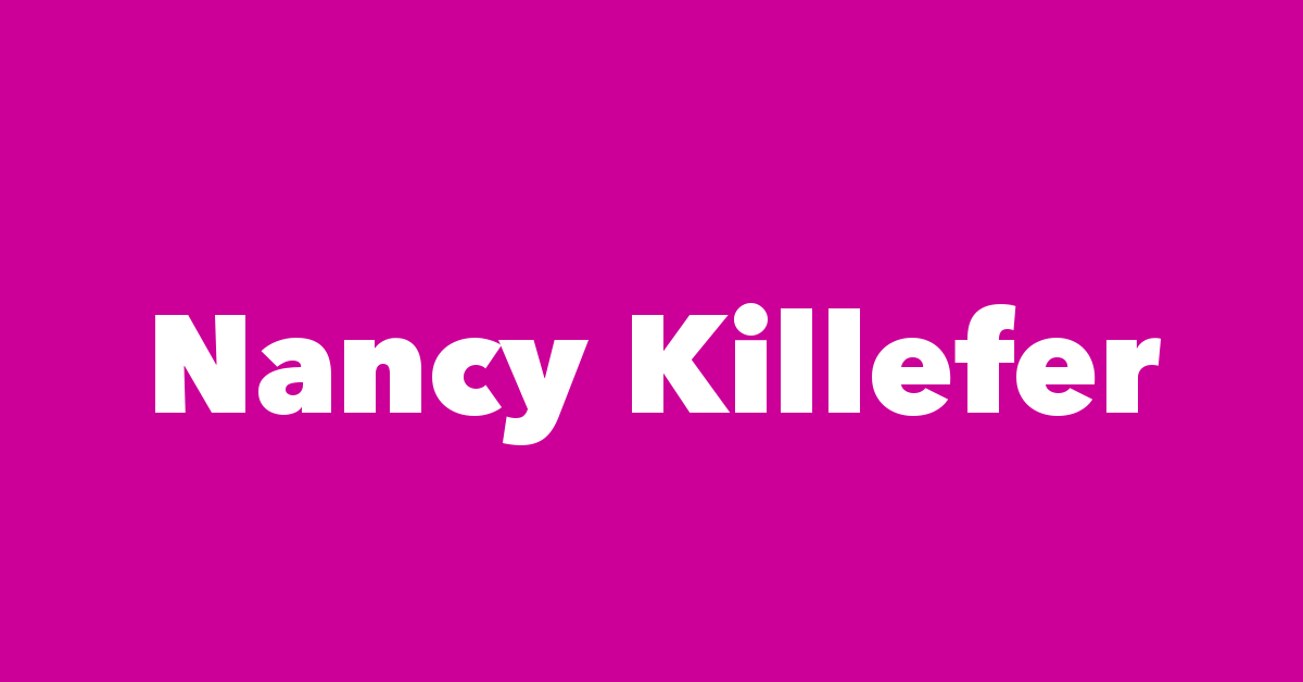Nancy Killefer - Spouse, Children, Birthday & More
