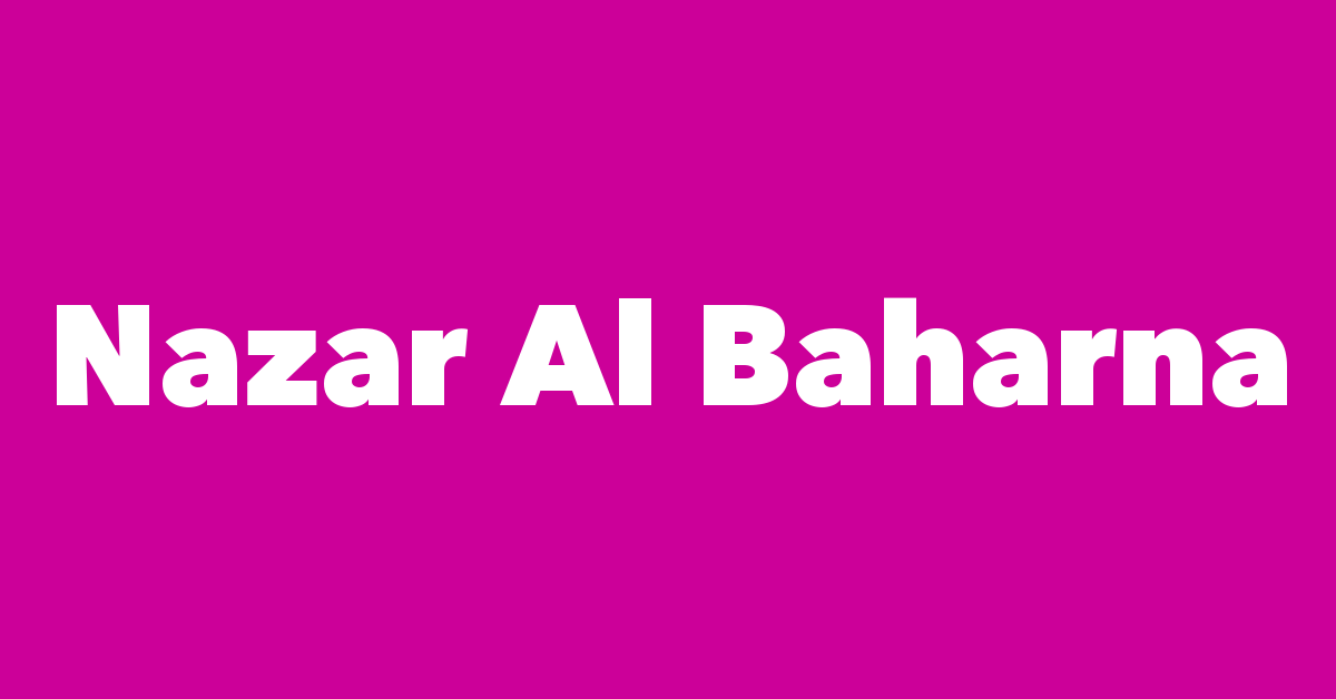Nazar Al Baharna - Spouse, Children, Birthday & More