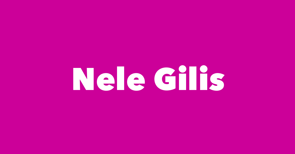 Nele Gilis - Spouse, Children, Birthday & More