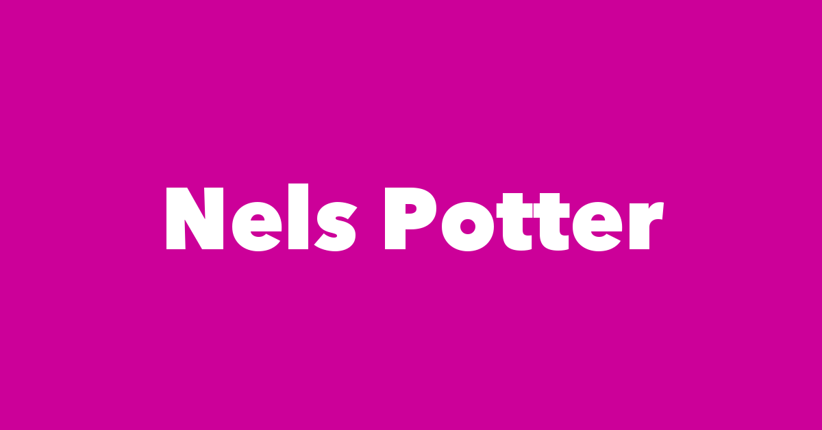 Nels Potter - Spouse, Children, Birthday & More