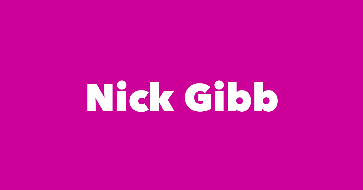 Nick Gibb - Spouse, Children, Birthday & More