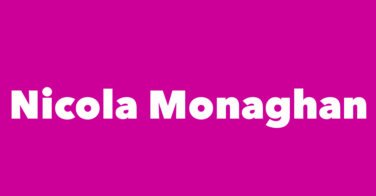 Nicola Monaghan - Spouse, Children, Birthday & More
