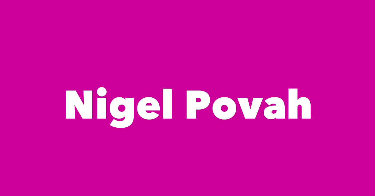 Nigel Povah - Spouse, Children, Birthday & More