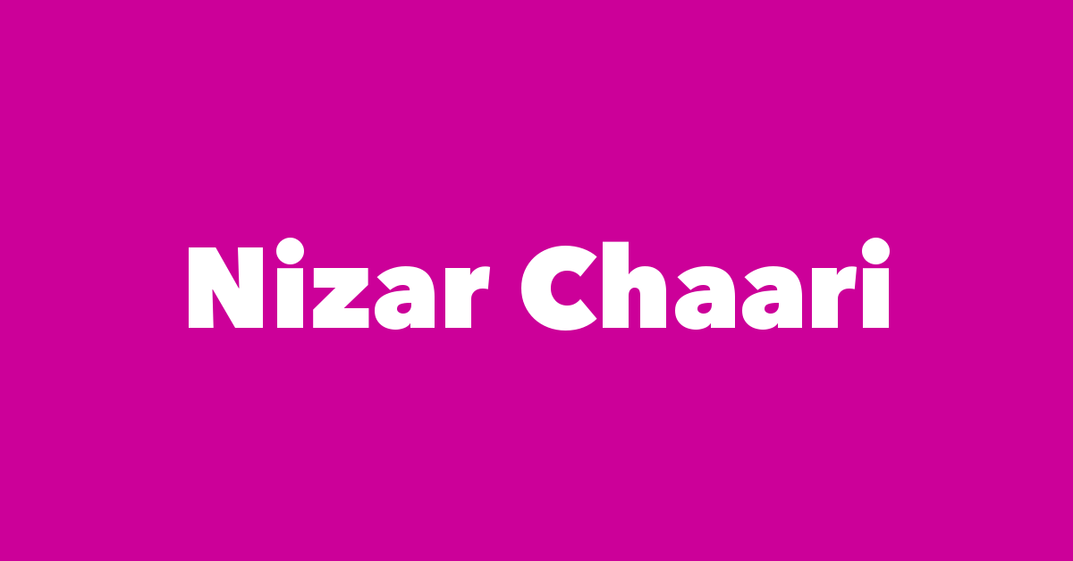 Nizar Chaari - Spouse, Children, Birthday & More
