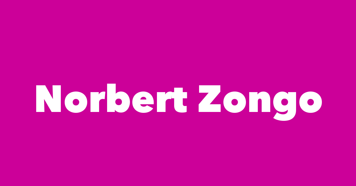 Norbert Zongo - Spouse, Children, Birthday & More
