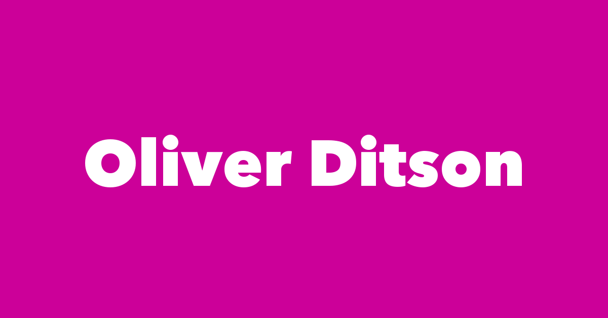Oliver Ditson - Spouse, Children, Birthday & More