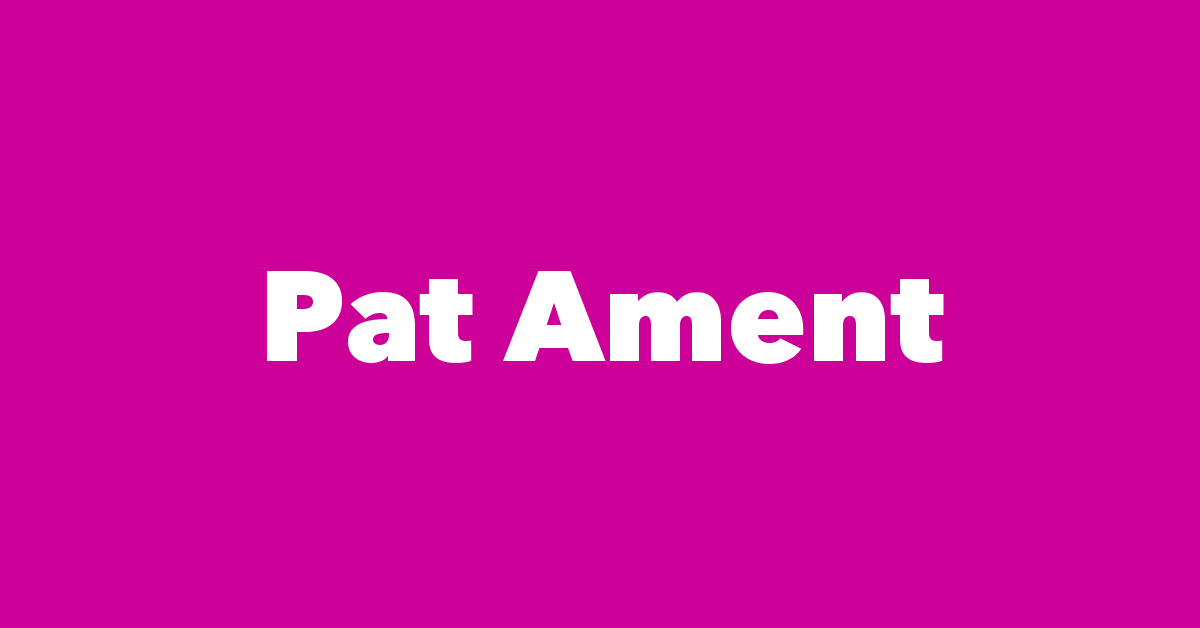 Pat Ament - Spouse, Children, Birthday & More
