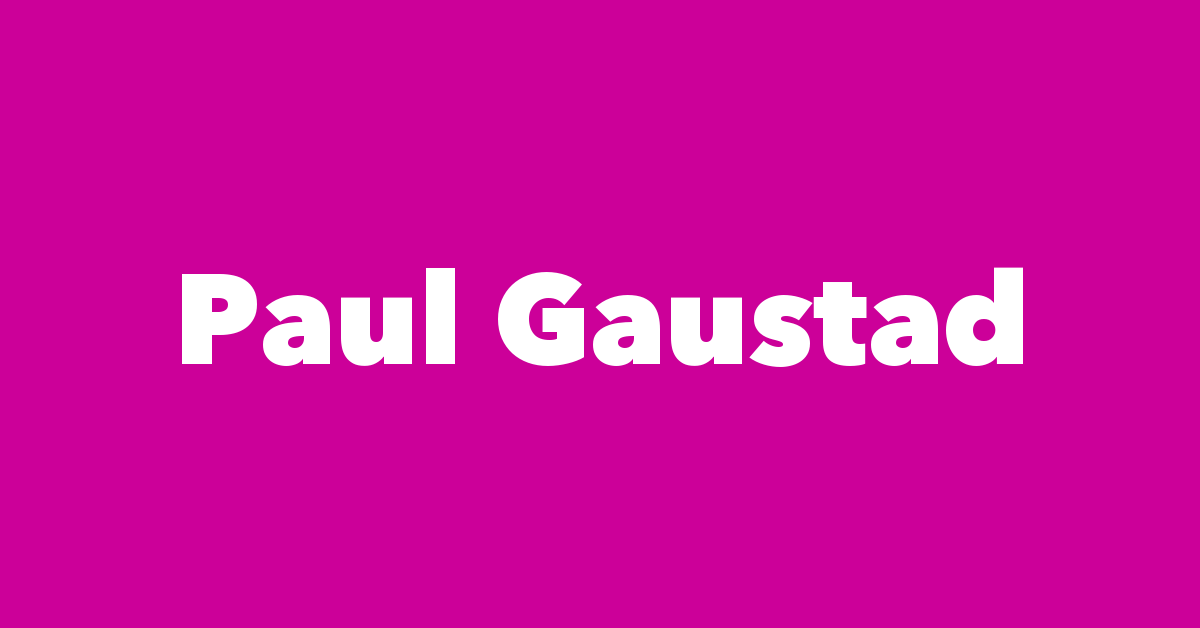Paul Gaustad - Spouse, Children, Birthday & More