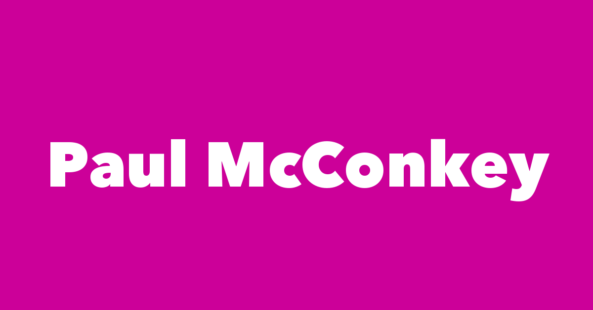 Paul McConkey - Spouse, Children, Birthday & More