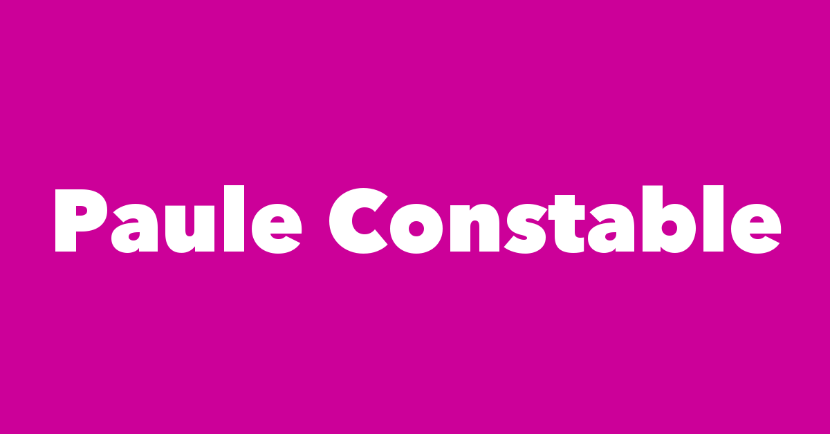 Paule Constable - Spouse, Children, Birthday & More