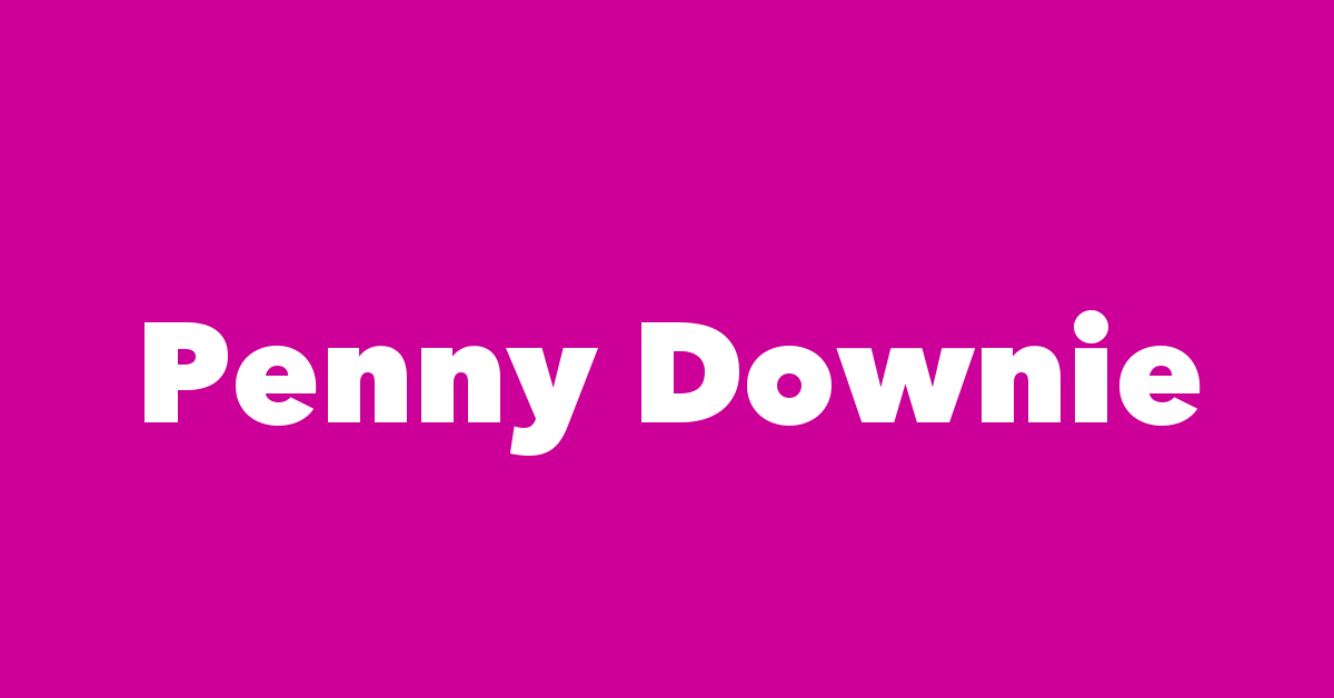 Penny Downie - Spouse, Children, Birthday & More