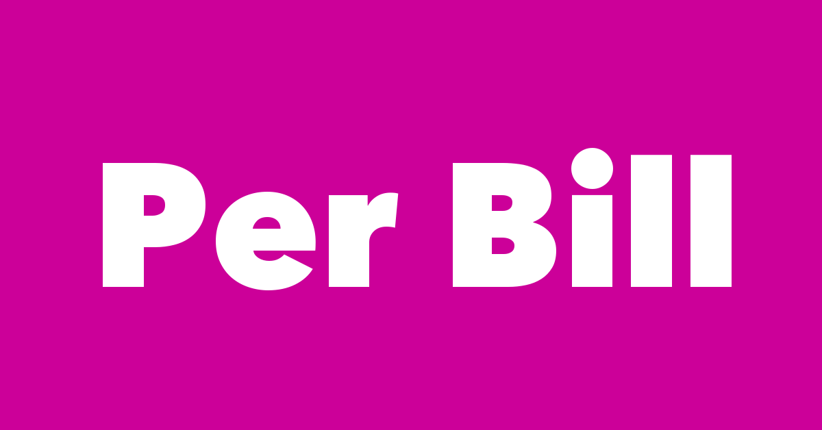 Per Bill - Spouse, Children, Birthday & More
