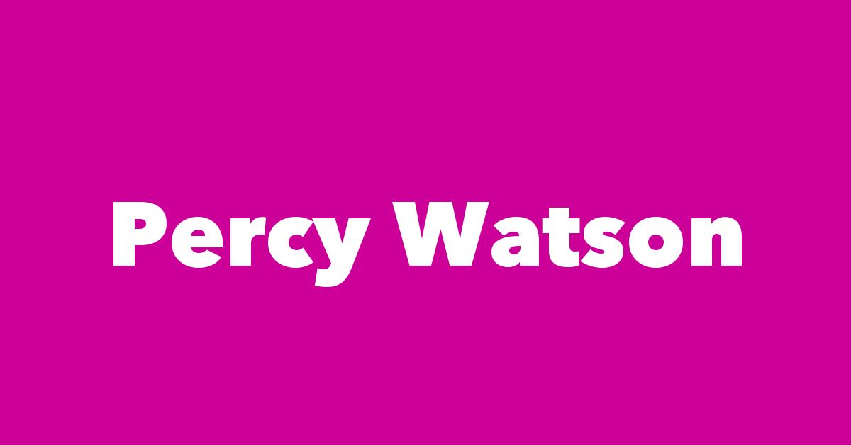 Percy Watson - Spouse, Children, Birthday & More