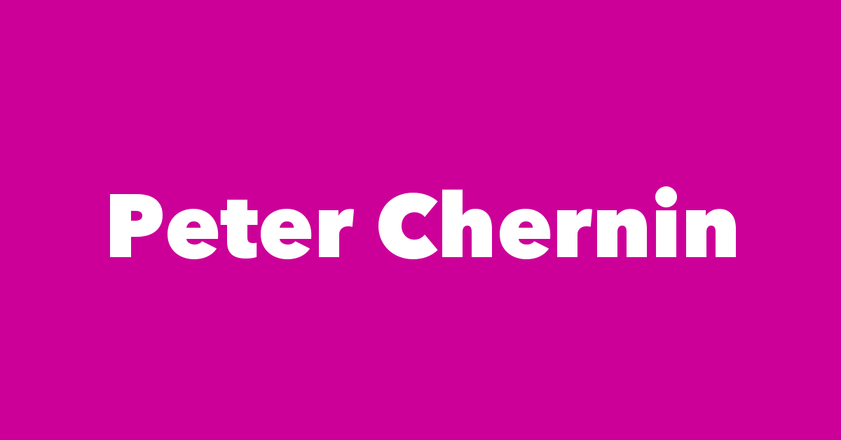 Peter Chernin - Spouse, Children, Birthday & More