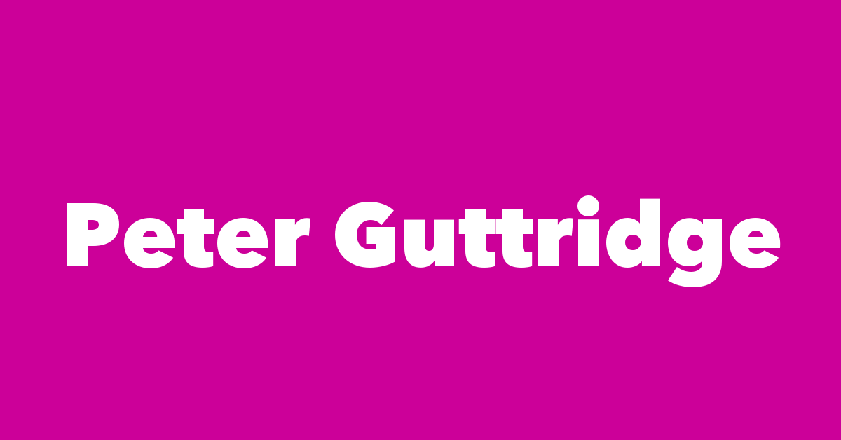 Peter Guttridge - Spouse, Children, Birthday & More